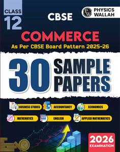 PW CBSE Class 12 Commerce Combined 30 Sample Papers For 2025-26 Board ...