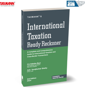 Taxmann's International Taxation Ready Reckoner – India's first 'ready ...