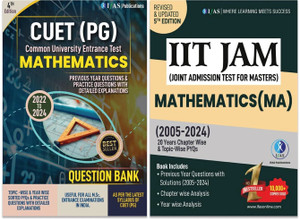 IIT JAM Mathematics and CUET PG Mathematics Combo Book - 2026 Topic ...