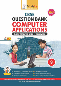 StudyFy Class 9 Computers Applications CBSE Question Bank For 2024 ...