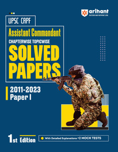 Upsc Capf Assistant Commandant Chapterwise Topicwise Solved Papers ...