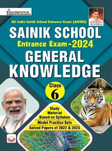 Sainik School Entrance Exam 2024 General Knowledge Class 6 Based on ...