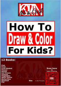 Kotian Draw And Colouring Practice Books For Kids | 3 To 9 Year Old ...