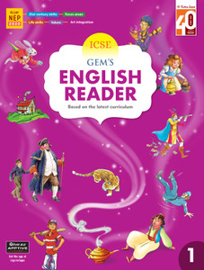 ICSE Gem's English Reader Book 1 – English Reader For Class 1: Buy ICSE ...