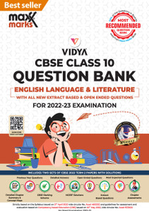 Maxx Marks CBSE Question Bank Class 10 English Language & Literature ...