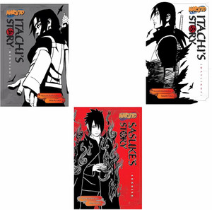 Naruto: Itachi Story & Sasuke Story Combo of 3 book (English): Buy ...