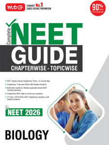 MTG Complete NEET Guide Biology Book For 2026 Exam - NEET Syllabus ...