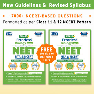 Smart Errorless Biology NEET Class 11 & 12 (2025) - NCERT Based | 7000 ...