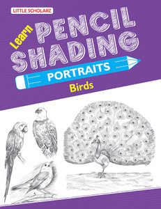 Learn Pencil Shading Portraits - BIRDS: Buy Learn Pencil Shading ...
