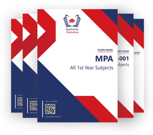 MPA 1st Year IGNOU Study Guides Combo ( Editorial Board): Buy MPA 1st ...