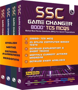 PW SSC Game Changer Combo (Set of 4 Books) | 29000+ TCS PYQs Till 2025 ...
