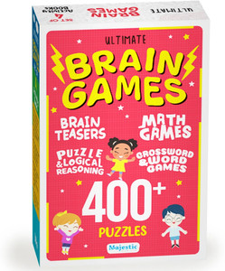 The Ultimate Brain Games Collection Set of 4 books Brain Booster ...