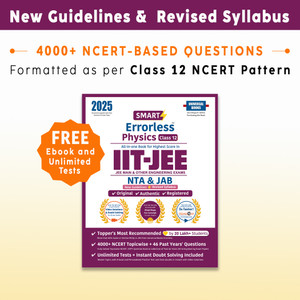 Smart Errorless Physics JEE(Main and Advanced) Class 12 (2025) - NCERT ...