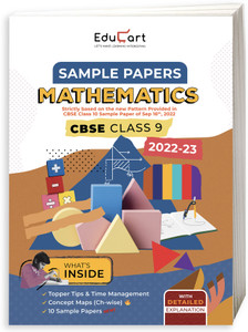Educart CBSE Class 9 Sample Paper 2022 MATHEMATICS (With Detailed ...