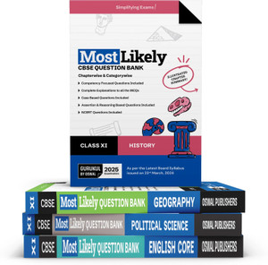 Most Likely Cbse Question Bank Class 11 Bundles (Set of 4) History, Ge ...