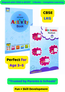 ADDY'S SKILL BASED ACTIVTY BOOK + MULTI- SKILL WORKBOOK FOR CBSE LKG ...