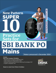 New Pattern Super 10 Practice Sets for SBI PO Mains | 10 Mock Tests on ...