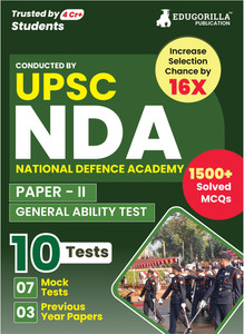 UPSC NDA/NA General Ability Test (Paper II) Book - 2024 (English ...