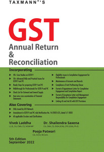 Taxmann's GST Annual Return & Reconciliation – Analysis in form of Case ...
