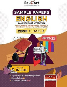 Educart CBSE Class 9 Sample Paper 2023 ENGLISH LANGUAGE and LITERATURE ...