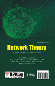 Network Theory for GTU 18 Course (III - ECE/Elex. - 3131103): Buy ...