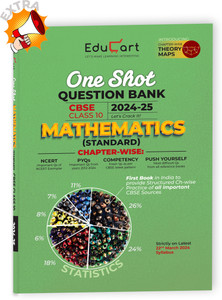 Educart CBSE Class 10 MATHEMATICS STANDARD One Shot Question Bank 2024 ...