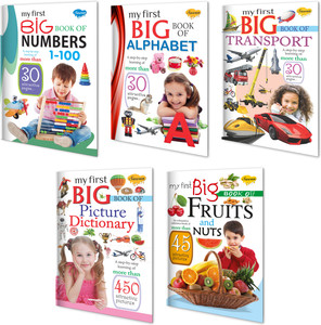 My First Big Book of Numbers, Alphabet, Picture Dictionary, Transport ...