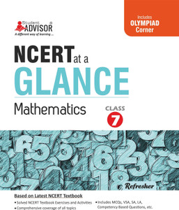 NCERT Glance Mathematics, Class 7 - NCERT Text Book Maths Class 7 ...