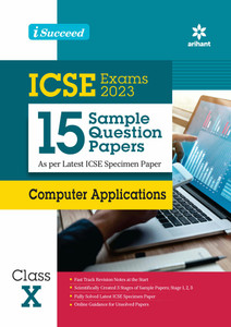 I Succeed 15 Sample Question Papers ICSE Computer Application Class 10 ...