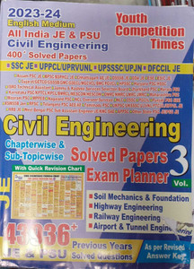 Youth All India JE and PSU 2024 Civil Engineering Exam Planner 400 ...
