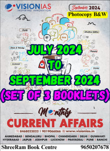 Vision IAS Monthly Magazine Current Affairs July to September 2024 ...