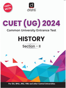 CUET Under Graduation History 2024 | Itihas In English | Central ...