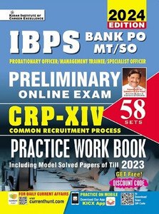 Ibps Bank Po Preliminary Exam Crp 16 Practice Work Book 2024 Edition ...