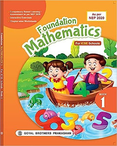 Foundation Mathematics ICSE Book 1 (NEP 2020): Buy Foundation ...