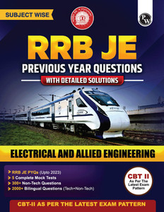 PW RRB JE Electrical and Allied Engineering Subjectwise Previous Year ...