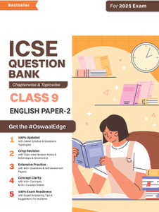 Oswaal ICSE Question Bank Class 9 English Paper-2 | Chapterwise ...
