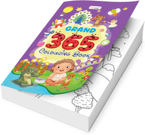 GRAND - 365 Colouring Book :- early learners colouring book, Kids ...