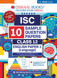 Oswaal Isc | 10 Sample Question Papers | Class 12: Buy Oswaal Isc | 10 ...