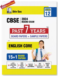 CBSE Class 12 English Core Past 7 Years Board Papers and Sample ...
