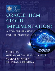 Oracle HCM Cloud Implementation: A Comprehensive Guide for HR ...