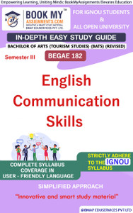 IGNOU BEGAE 182 English Communication Skills Study Material (In Depth ...