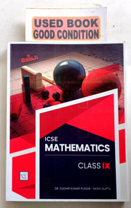 ICSE MATHEMATICS CLASS-IX: Buy ICSE MATHEMATICS CLASS-IX by Dr. SUDHIR ...