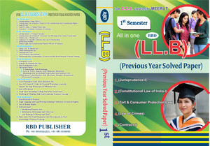 LLB CCSU 1 SEMESTER SOLVED QUESTION PAPERS ( english medium )All in One ...