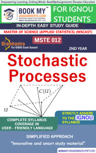 IGNOU MSTE 012 Stochastic Processes Study Material (In Depth Guide) For ...