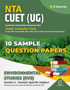 NTA CUET - Environmental Studies (EVS) 10 Sample Question Paper: Buy ...
