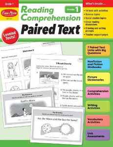 Reading Comprehension: Paired Text, Grade 1 Teacher Resource: Buy ...