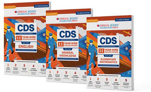 Oswaal CDS Combined Defence Services Yearwise (2018-2023) 11 Solved ...