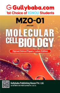 IGNOU MZO-01 Molecular Cell Biology (ENG)| Study Material Including ...