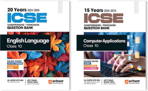 (Old Edition) Arihant ICSE Chapterwise Solved Papers (2023-2005 ...