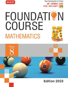 MTG Foundation Course Class 8 Mathematics Book - Your Companion to ...